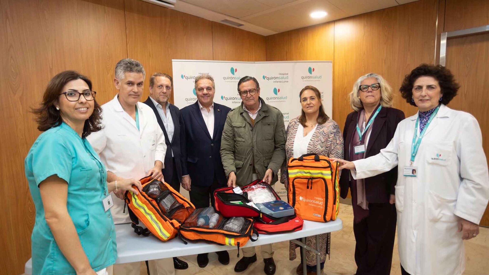 El hospital Quirónsalud Infanta Luisa repite su servicio médico para ...